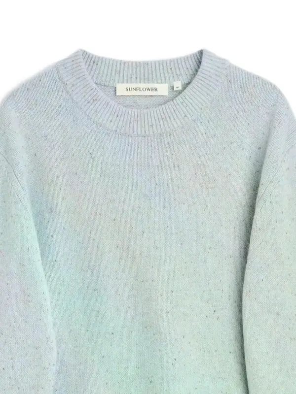 SUNFLOWER Moon Donegal Wool Sweater - Blue