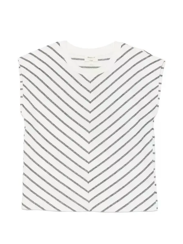 Maison123 Chevron-stripe T-shirt
