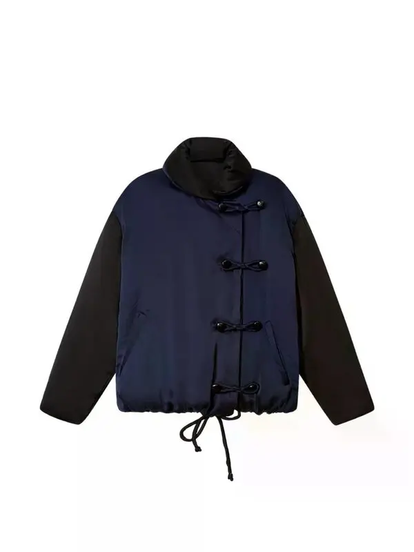 Isabel Marant Étoile Bleza Silk-satin Puffer Jacket - Blue