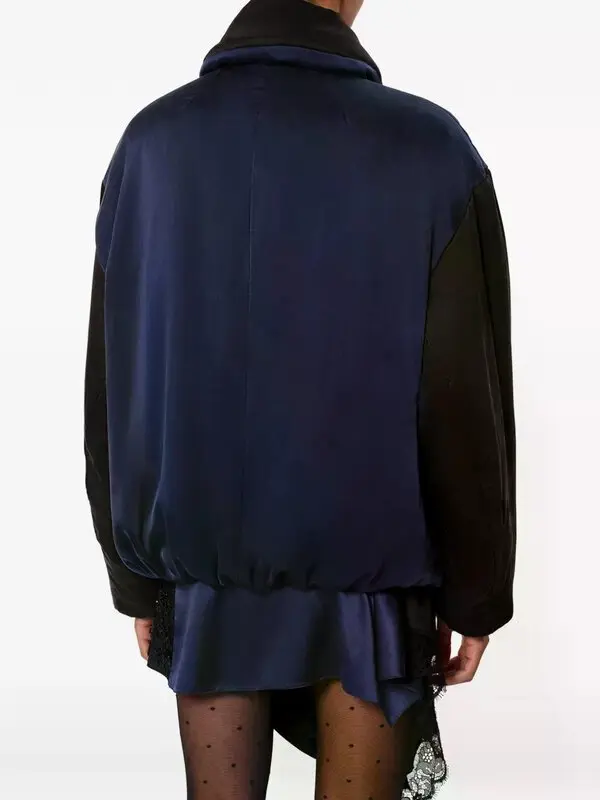 Isabel Marant Étoile Bleza Silk-satin Puffer Jacket - Blue
