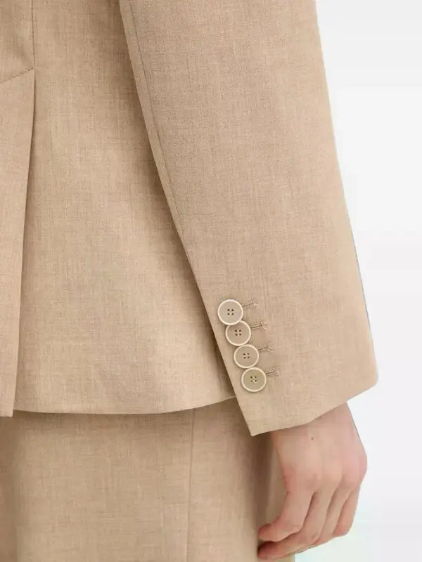 MARC AUREL Double-breasted Peak-lapel Blazer