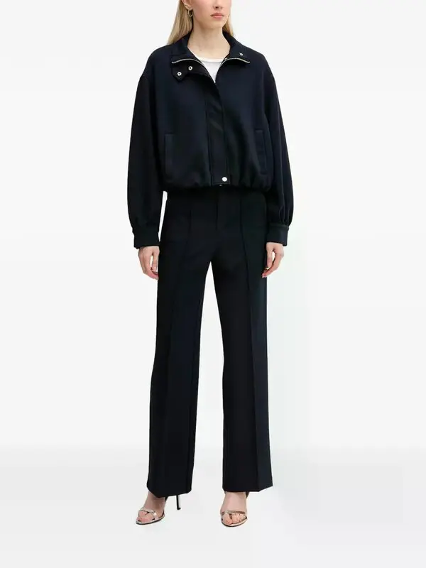 MARC AUREL Pressed-crease Straight-leg Trousers