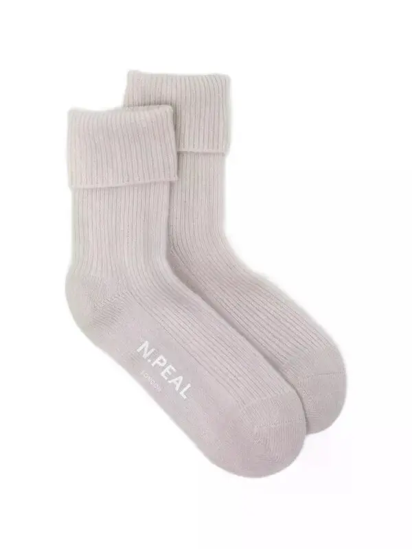 N.peal Ribbed-knit Socks