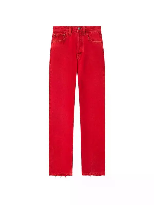 Isabel Marant Étoile Daya Regular Jeans - Red