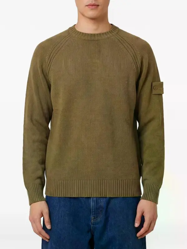 Stone Island Ribbed-knit Sweater