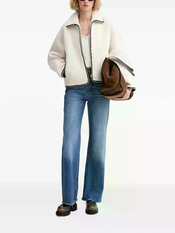 Marc O'polo Ribbed-knit V-neck Cardigan