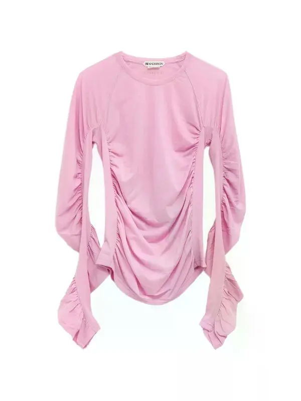 JW Anderson Ruched Long-sleeve Top