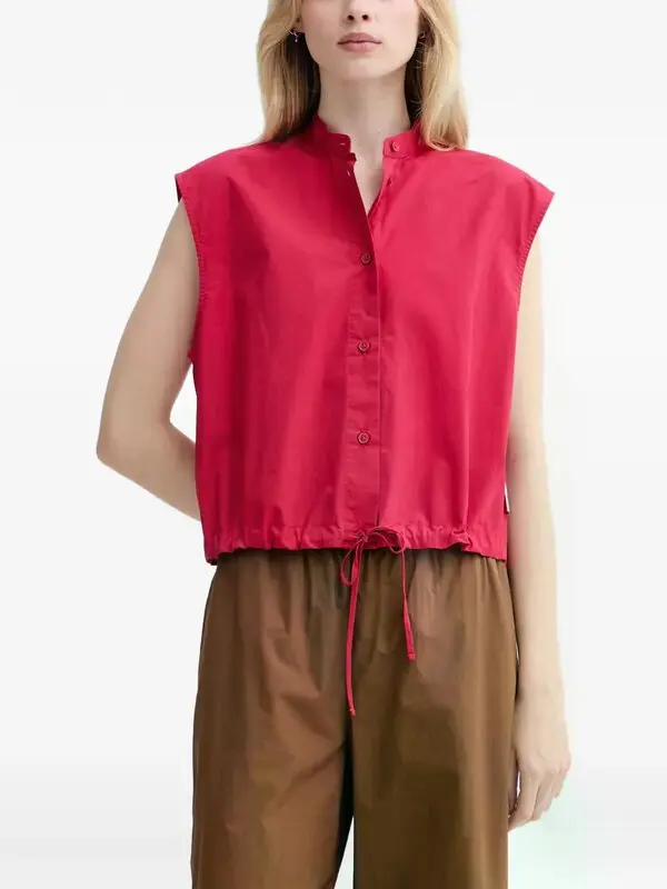 Marc O'polo Drawstring-hem Sleeveless Shirt