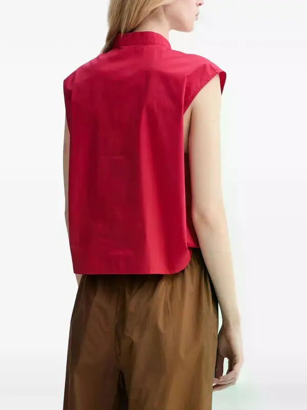 Marc O'polo Drawstring-hem Sleeveless Shirt