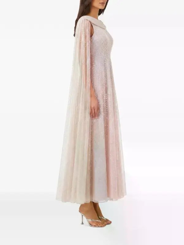 NEEDLE & THREAD Moonlight Sequin-embellished Gown