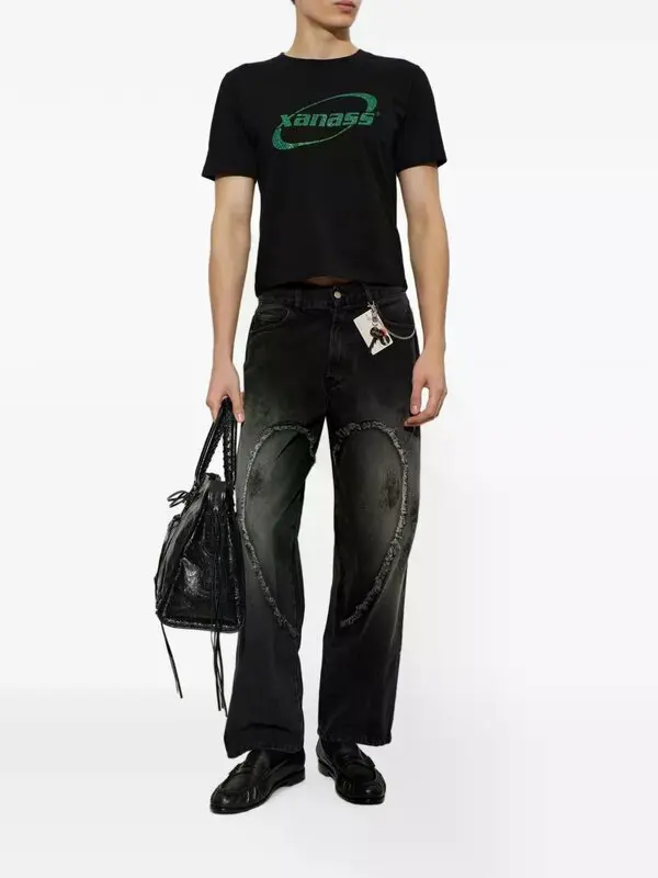 CARNE BOLLENTE Glitter-print T-shirt