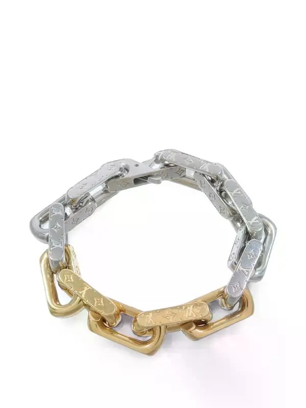 LOUIS VUITTON Monogram Chain Bracelet