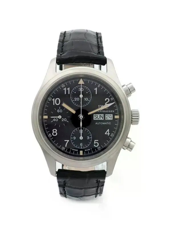 IWC SCHAFFHAUSEN 1998 Pilot Chronograph 39mm Watch