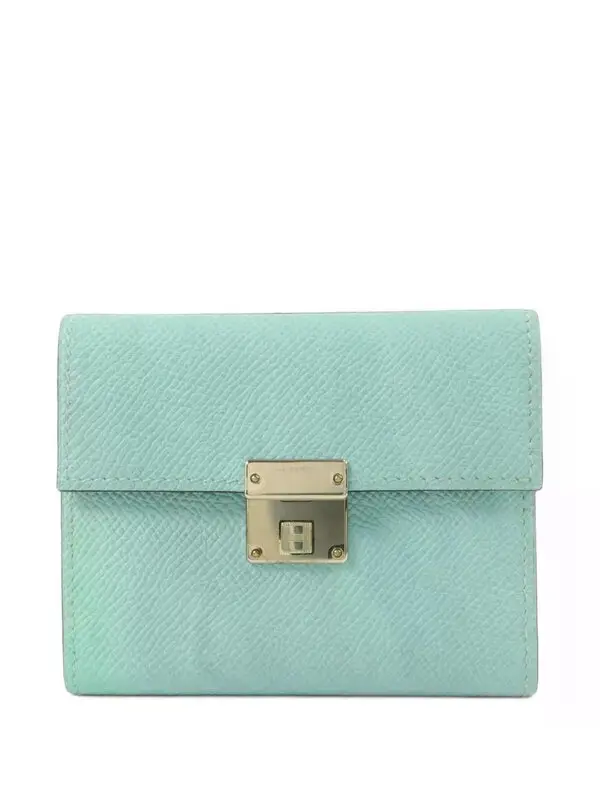 Hermès Clic 12 Card Holder - Blue