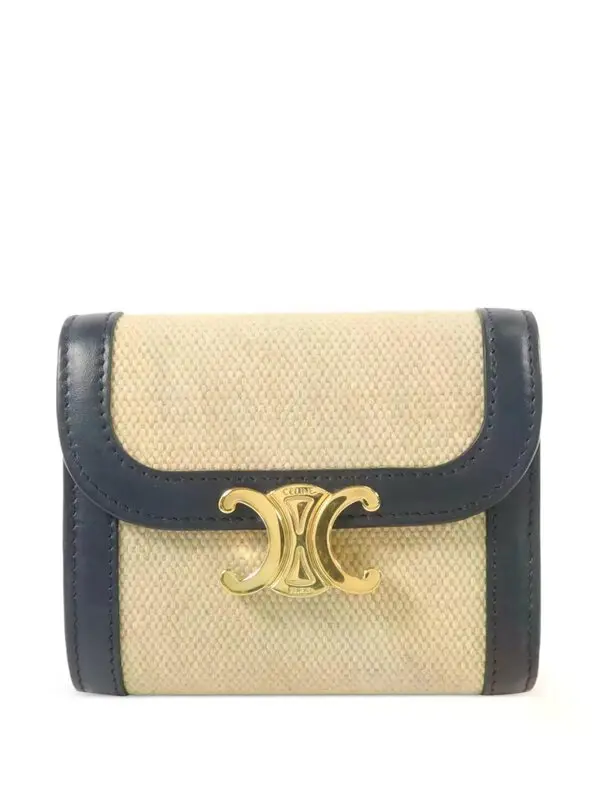 Celine Triomphe Trifold Wallet