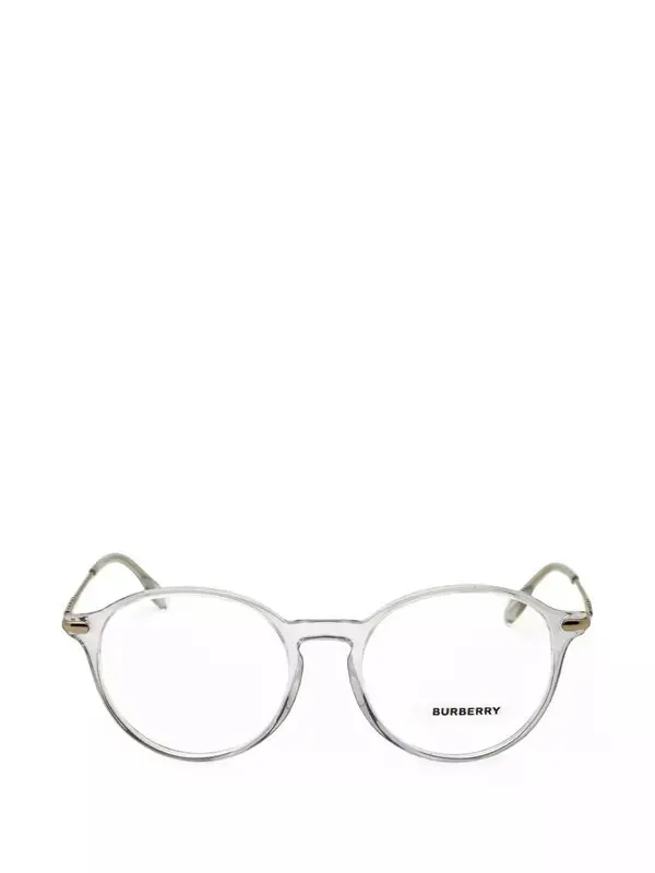 Burberry Round-frame Glasses - White