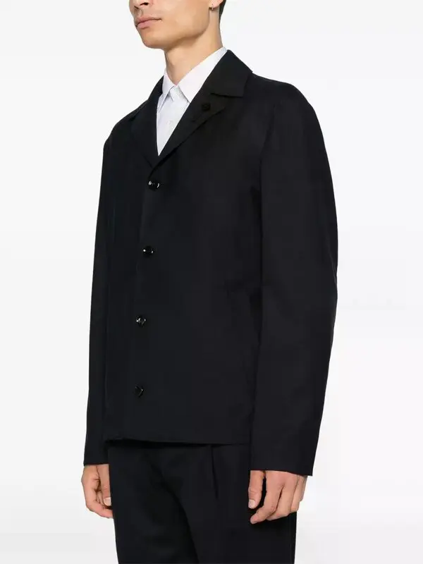 LARDINI Notched-lapel Single-breasted Blazer