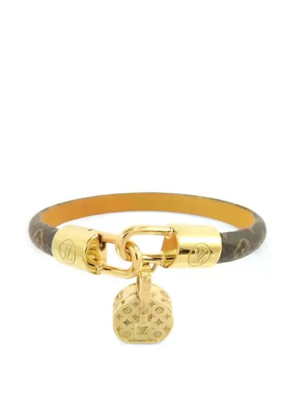 LOUIS VUITTON Tribute Monogram Bracelet - Gold