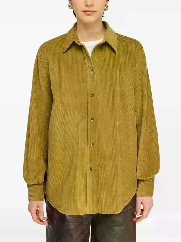 SEMICOUTURE Pollyana Corduroy Shirt