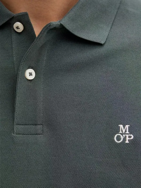 Marc O'polo Logo-embroidered Piqué Polo Shirt