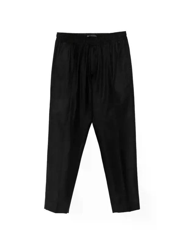 LOW BRAND Tokio Pleated Elasticated-waist Trousers