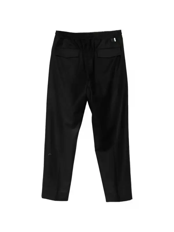 LOW BRAND Tokio Pleated Elasticated-waist Trousers