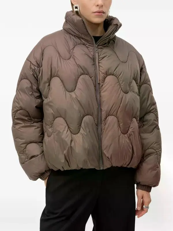 Hugo Relaxed-fit Padded Jacket In Water-repellent Fabric
