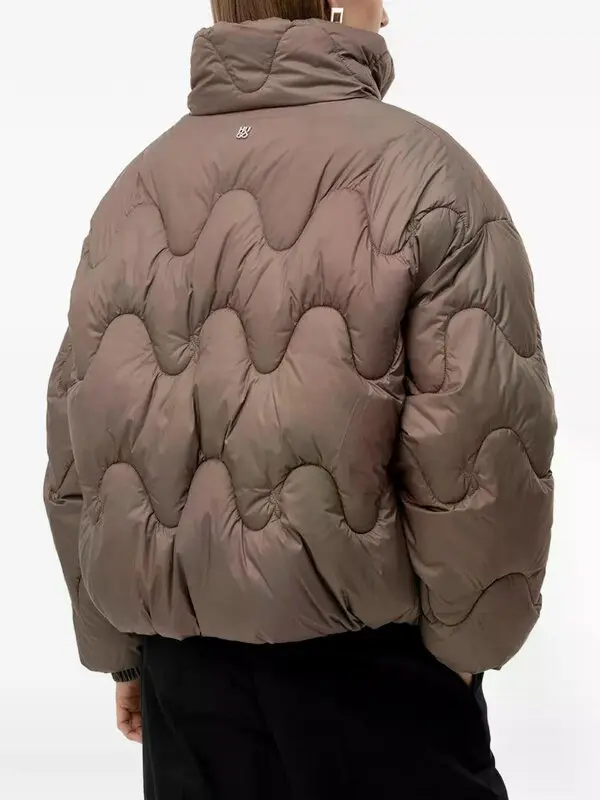 Hugo Relaxed-fit Padded Jacket In Water-repellent Fabric