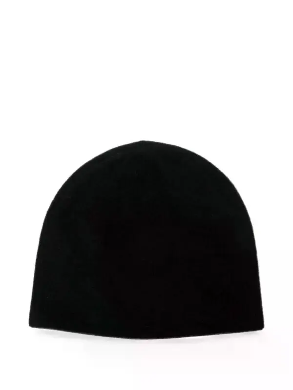 N.peal Double-layer Beanie Hat - Black