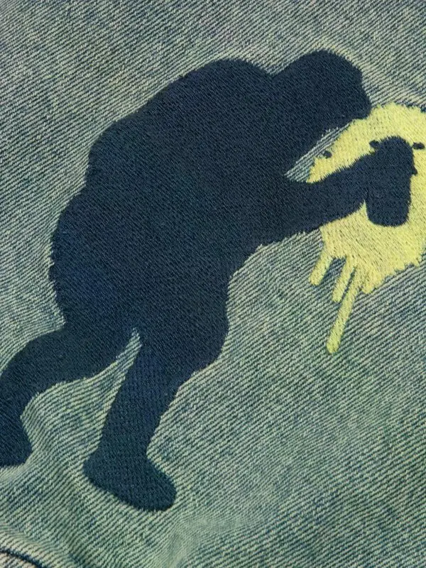 AAPE BY *A BATHING APE Hooded Denim Jacket