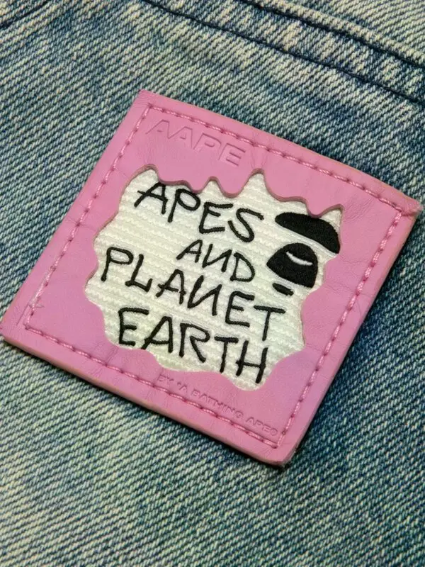 AAPE BY *A BATHING APE Hooded Denim Jacket