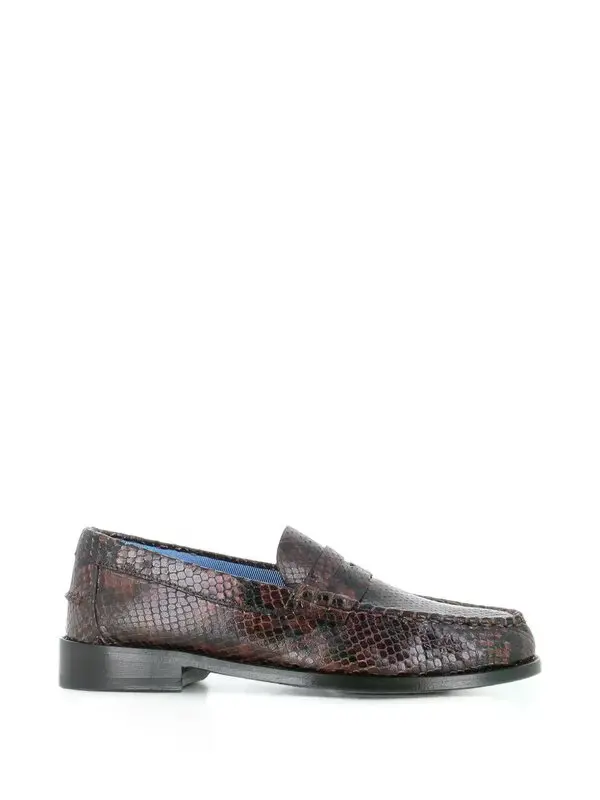 Paul Smith Snake-effect 'laida' Penny Loafers