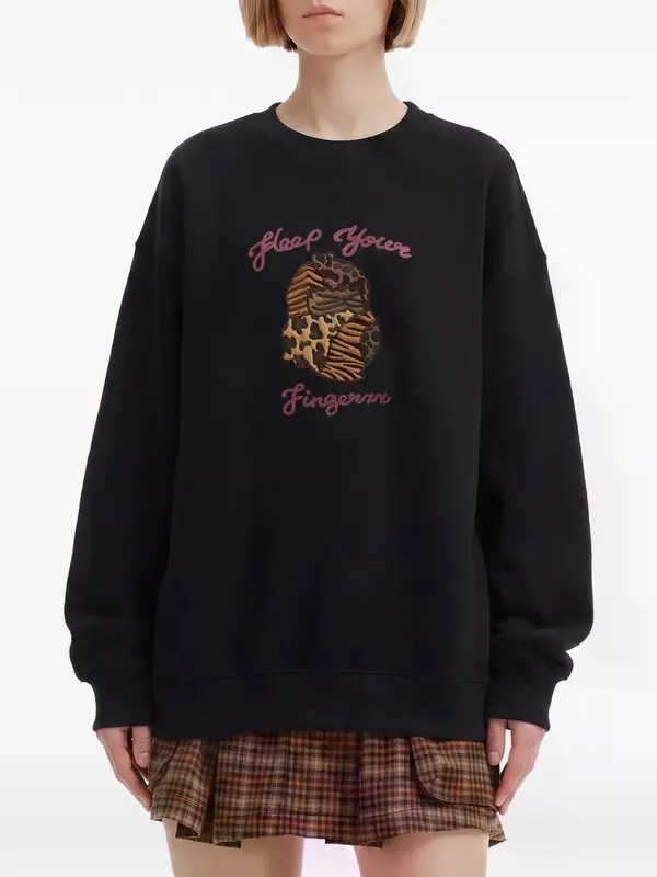 FINGERCROXX Graphic-print Sweatshirt