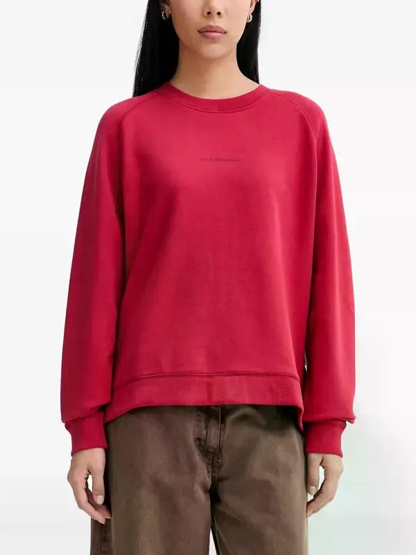 Marc O'polo Logo-embroidered Raglan-sleeve Sweater