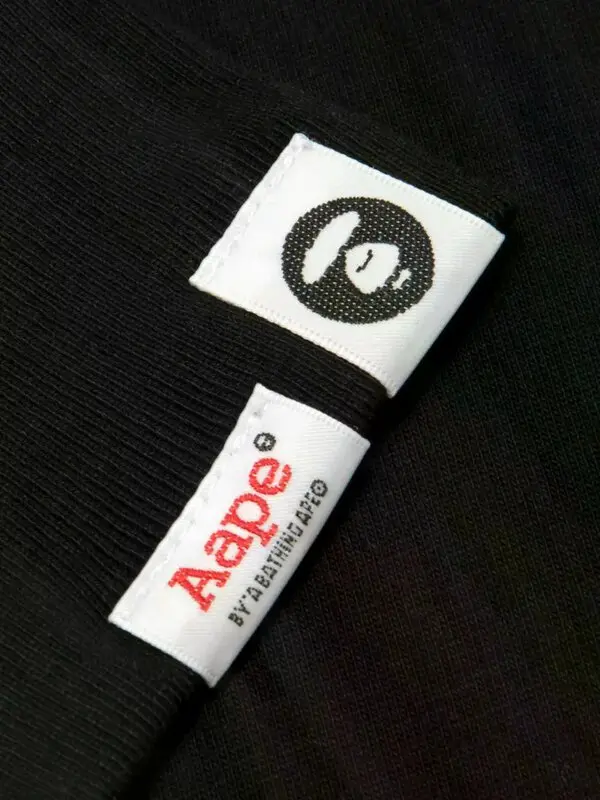 AAPE BY *A BATHING APE Camouflage-print Logo-print T-shirt