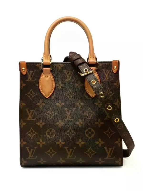 LOUIS VUITTON 2021-2026 Monogram Sac Plat Bb Satchel