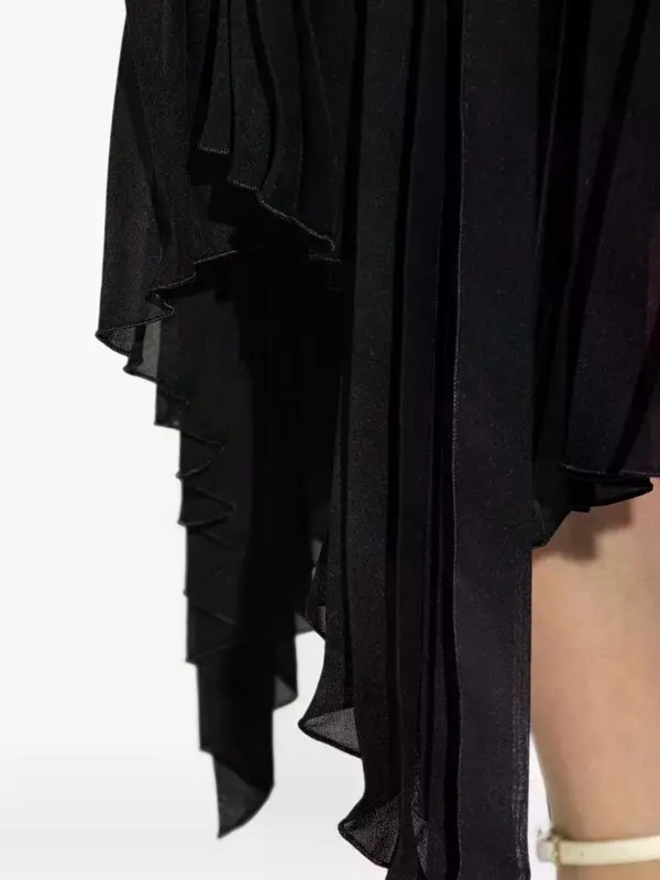 Valentino Garavani Pleated Asymmetric Skirt