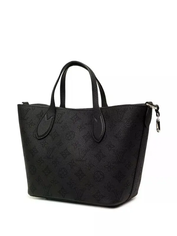 LOUIS VUITTON 2021-2026 Monogram Mahina Blossom Pm Satchel