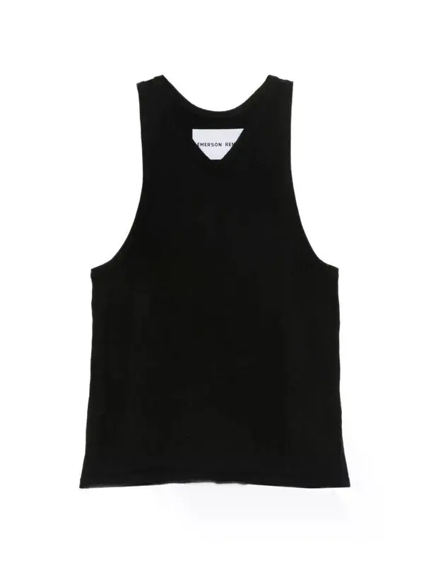 EMERSON RENALDI Sleeveless V-neck T-shirt