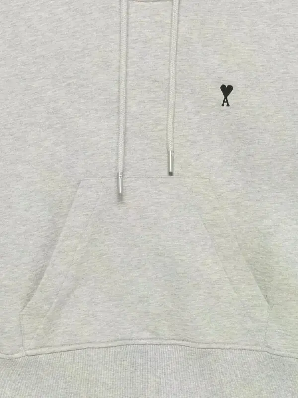 AMI Paris De Coeur Logo Hoodie