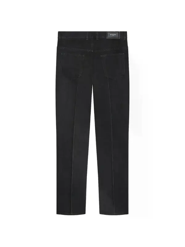 Givenchy Straight Fit Jeans With Crease Effect