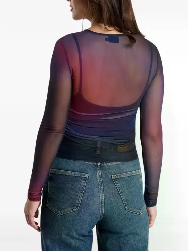 Desigual Gradient Mesh Top