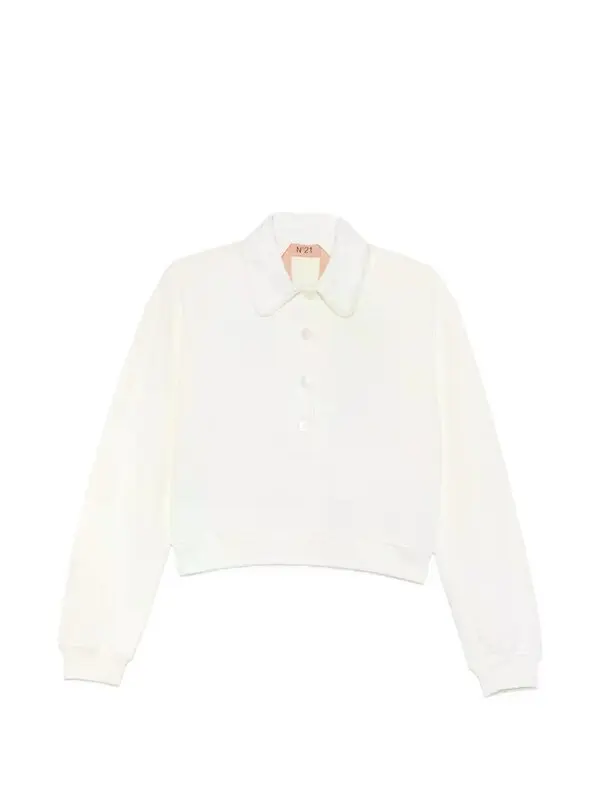 N°21 Lace-collar Sweatshirt