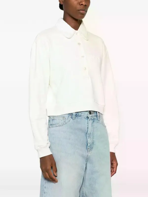 N°21 Lace-collar Sweatshirt