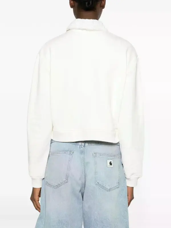 N°21 Lace-collar Sweatshirt
