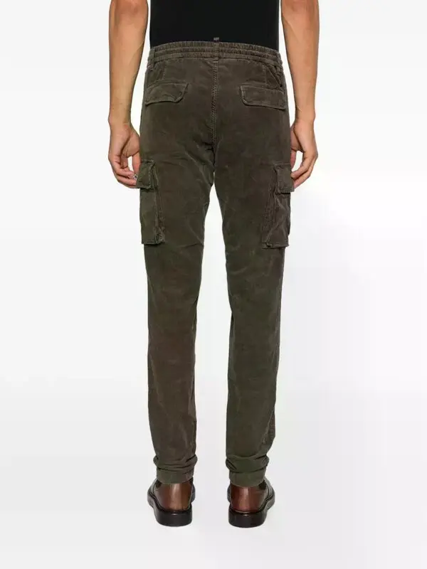 MASON'S Corduroy Drawstring Cargo Trousers