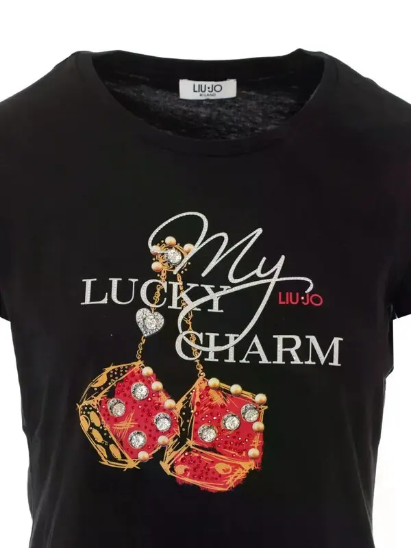 Liu Jo T-shirt With Jewel-embroidery