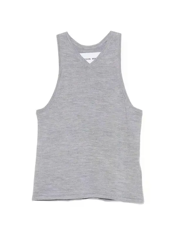 EMERSON RENALDI Sleeveless V-neck T-shirt