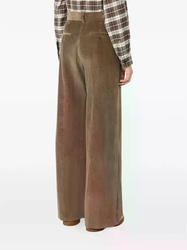 Max Mara Tania Corduroy Wide-leg Trousers