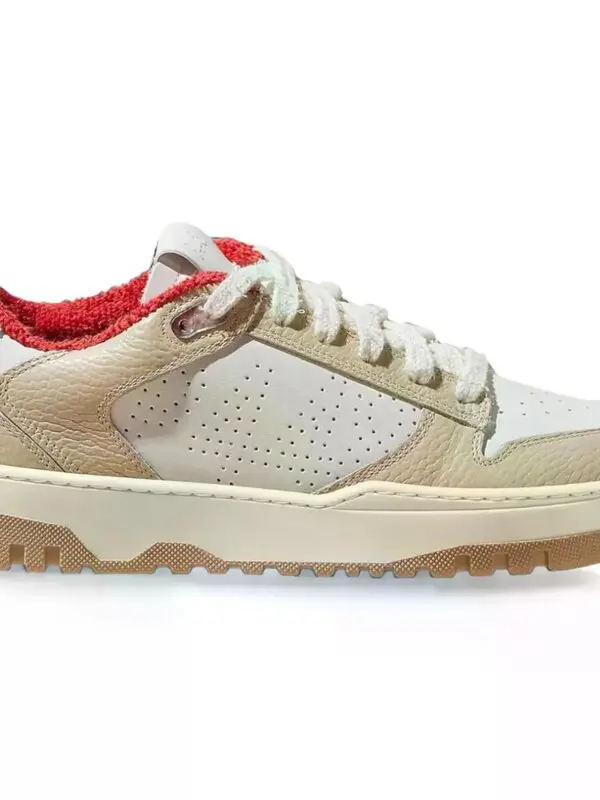 P448 Mason Panelled Leather Sneakers